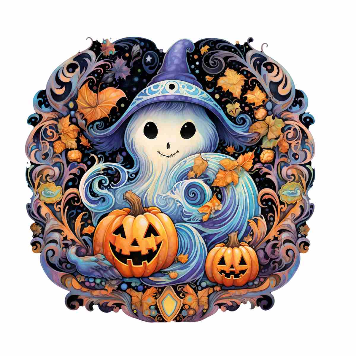 Halloween Ghost - Jigsaw Puzzle