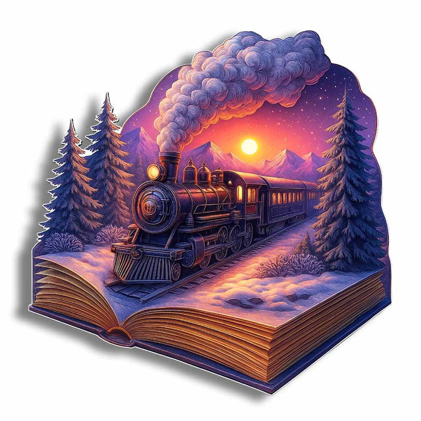 Sunset Express - Wooden Jigsaw Puzzle
