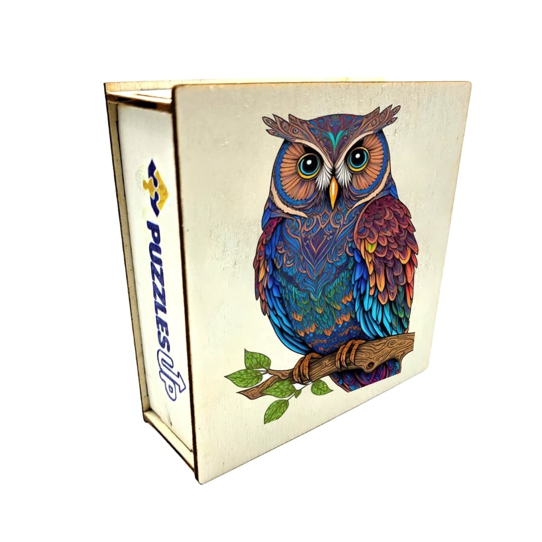 🔥Last Day - Wise Owl - Wooden Jigsaw Puzzle